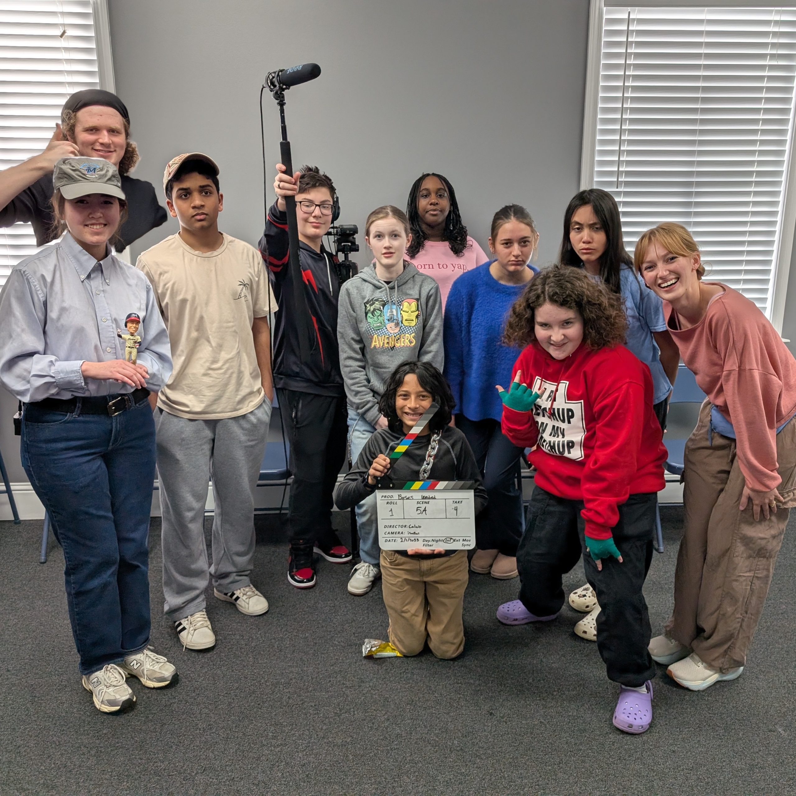Adam and the OSE 2025 Crew n Cast of Bases Loaded | The Actor's Scene